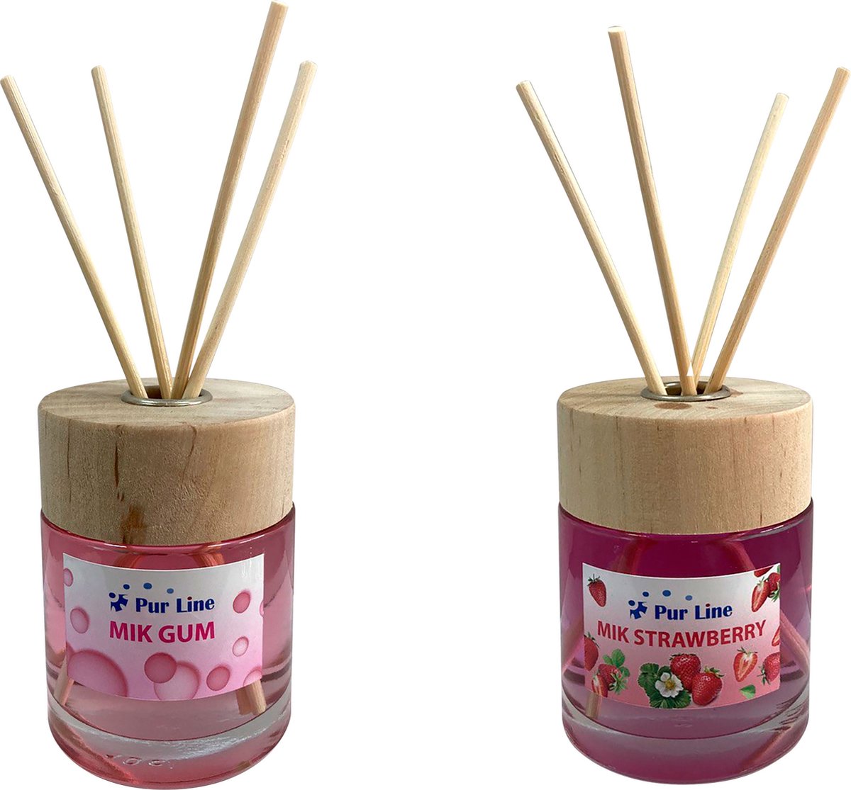PURLINE PackMIKMIXTO Mikado aroma diffuser met natuurlijke ingrediÃ