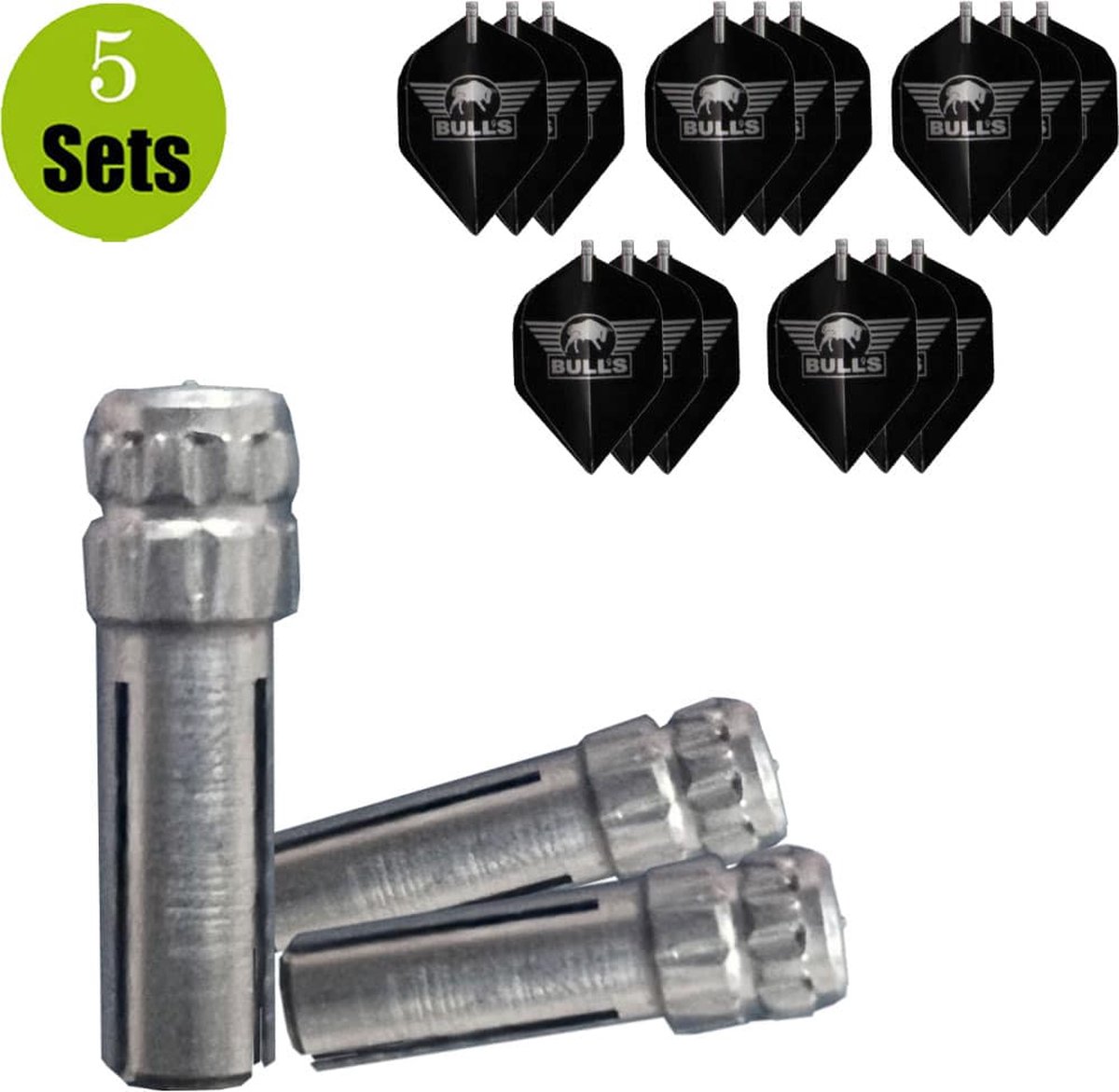 Bulls Flight Protector Aluminium 5-Pack – Zilver | bol.com