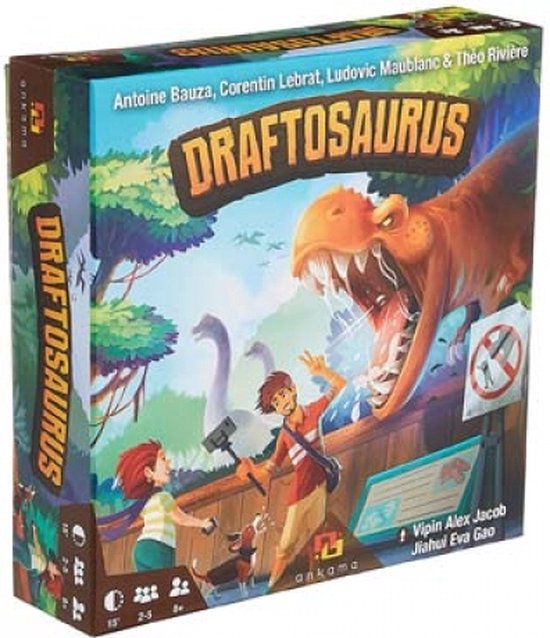 Luma Games Draftosaurus - Snel en licht dinosaurus spel | Games | bol