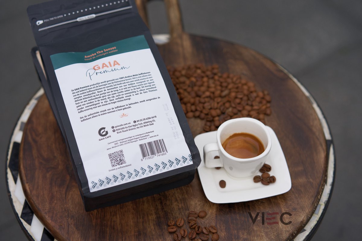 Premium Arabica Honey Process Koffiebonen van Vietnam - 500g GAIA ...