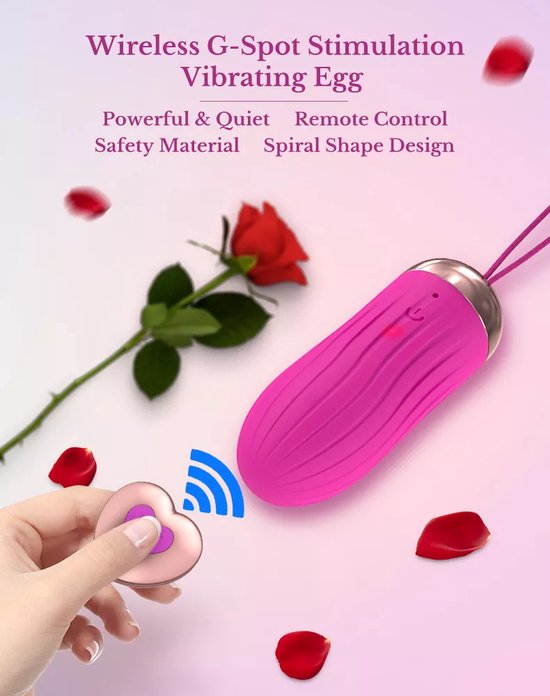 Vibratie Ei – Sex Toys voor Vrouwen – Vibrators voor Vrouwen met Afstandsbediening 10... | bol.com