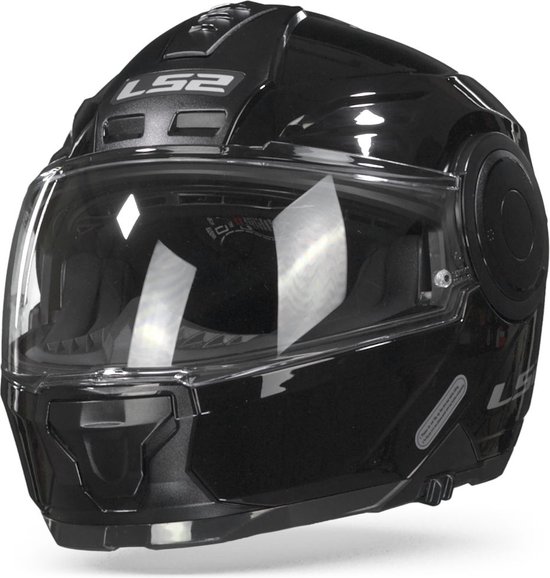 LS2 FF902 Scope Solid Glans Zwart Systeemhelm M | bol.com