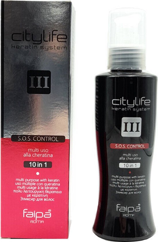 Faipa Citylife Keratin System Multi uso Alla Cheratina 10 in 1 150ml | bol