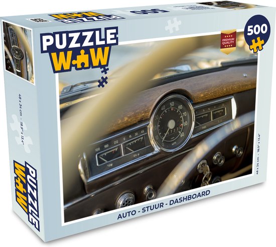 Puzzel Auto - Stuur - Dashboard - Legpuzzel - Puzzel 500 stukjes | bol