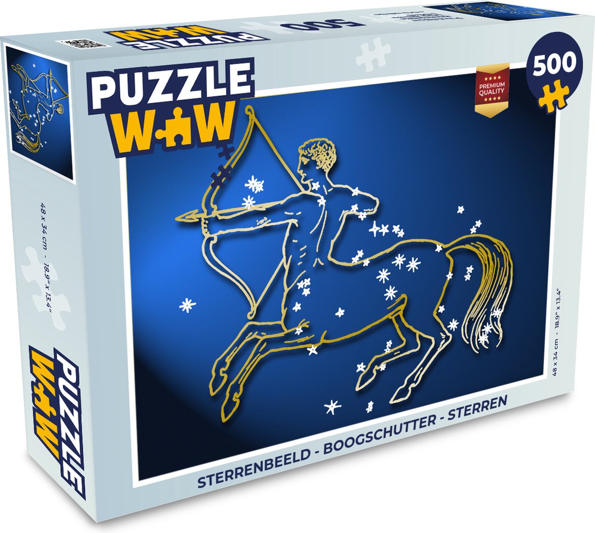 Puzzel Sterrenbeeld - Boogschutter - Sterren - Legpuzzel - Puzzel 500 ...