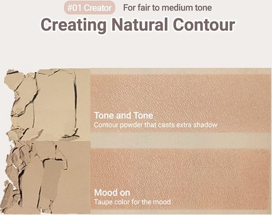 ETUDE CONTOUR POWDER #01 Creator | Bronzer And Contour Palette To ...