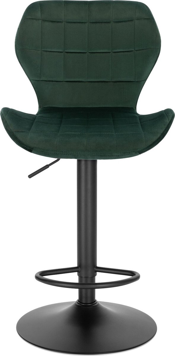 Bar Stoel - Donkergroen - 1Pc Bar Stoel - Verstelbare Hoogte - 360 ...