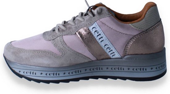 Cetti Dames Sneaker Laag Roze ROSE 41 | bol