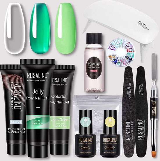 Polygel- polygel kit- polygel nagels- polygel kleuren- 15 ML - polygel ...