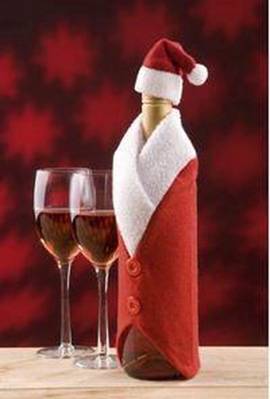 Cadeauverpakking Kerst - Wijnfles Verpakking - Wijnfleshoes ...