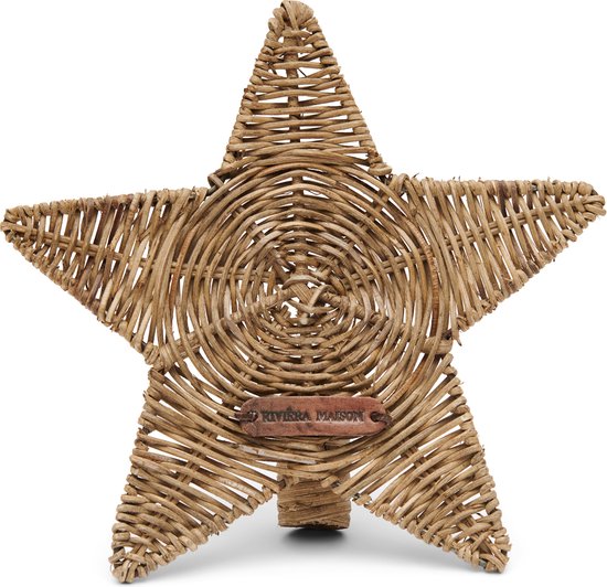 Riviera Maison Kerstdecoratie - Rustic Rattan Star Tree Topper ...