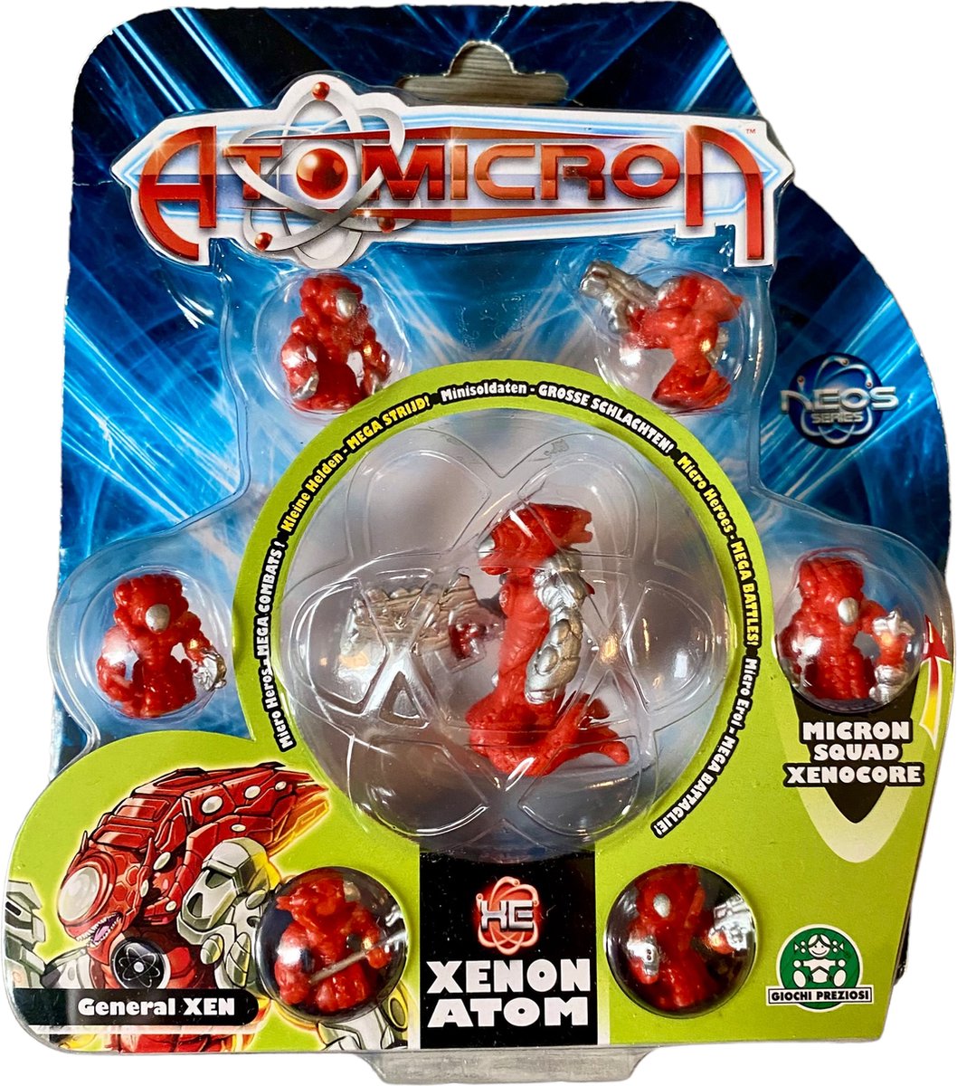 Atomicron actiefiguren set van 7 stuks General Xen | bol.com