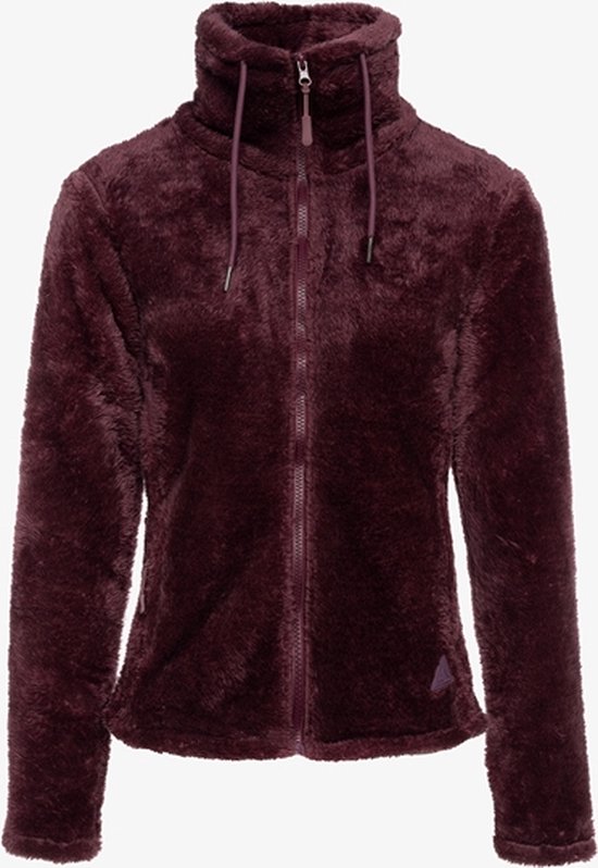 Mountain Peak dames outdoor fleece vest - Paars - Maat L | bol