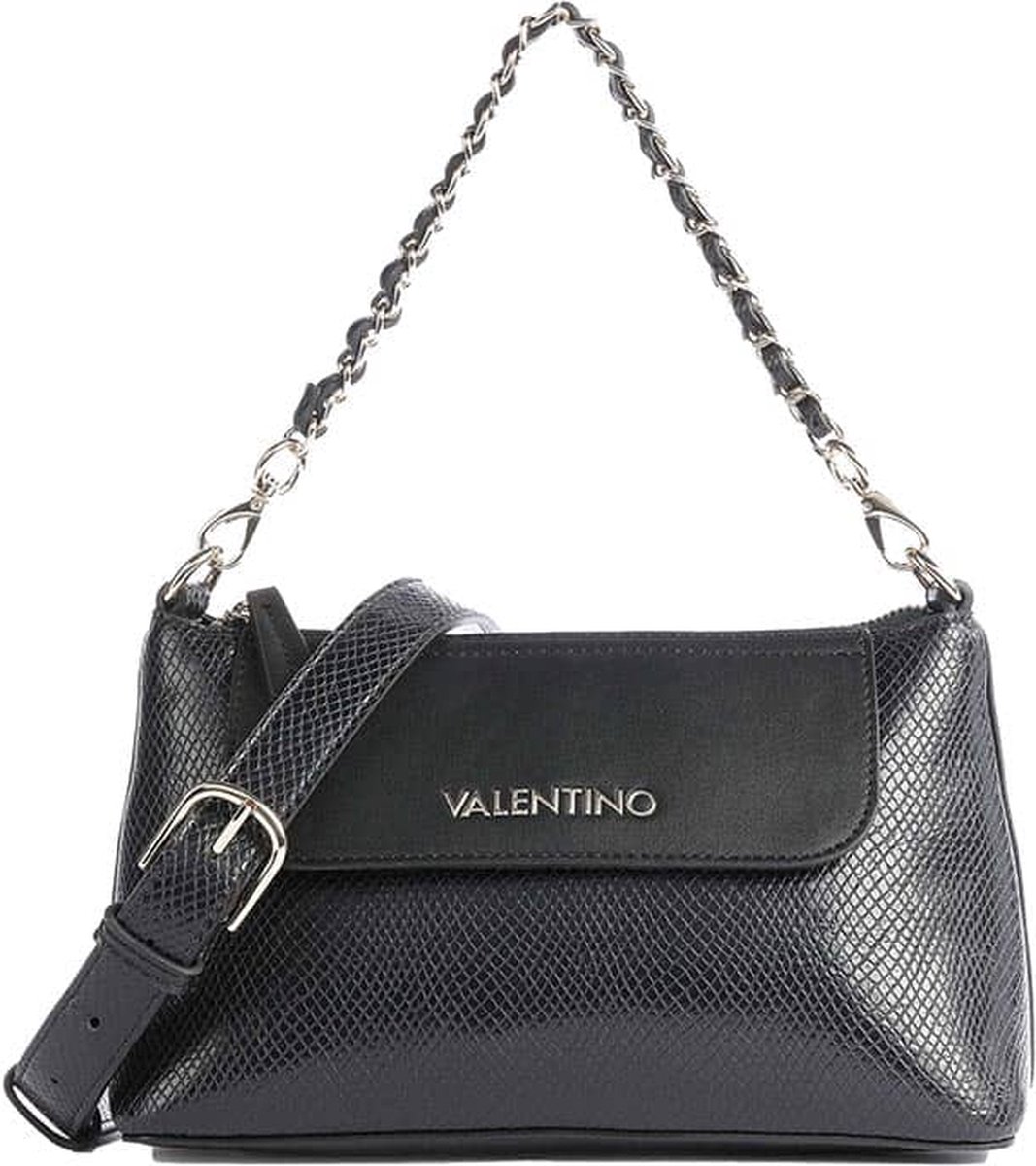 Valentino Bags Rolls Shoulderbag Schoudertassen Dames - Zwart - Maat ...