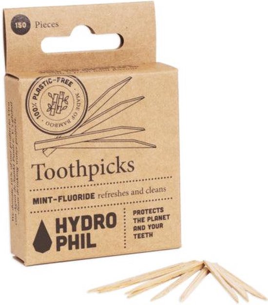 Hydrophil | Tandenstokers | FSC bamboe | bol