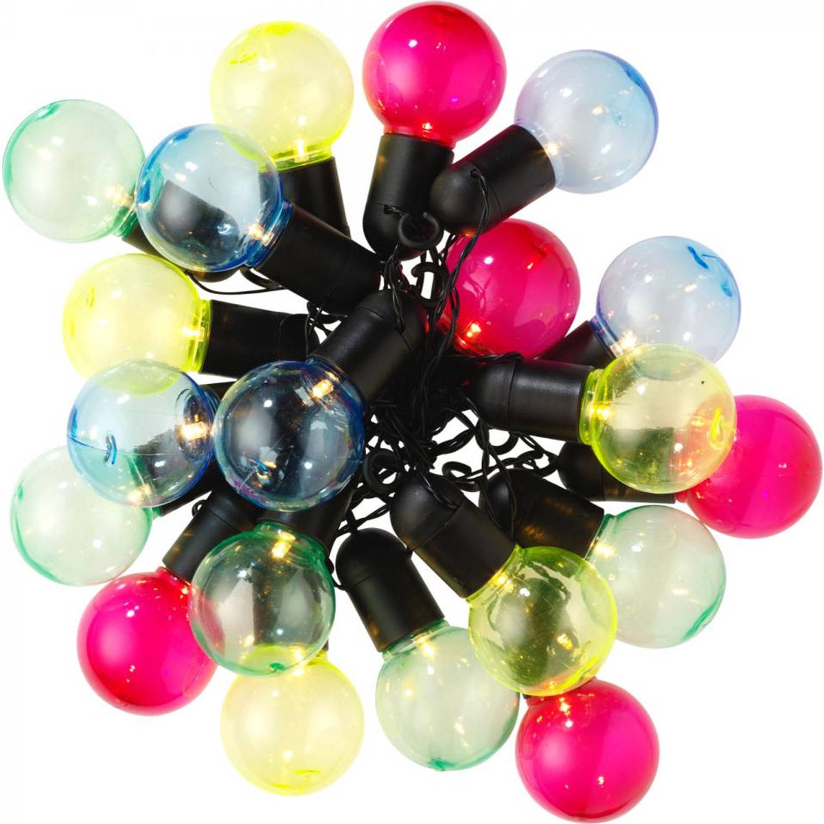 Partylights - 20 led lampjes - gekleurd - | bol.com