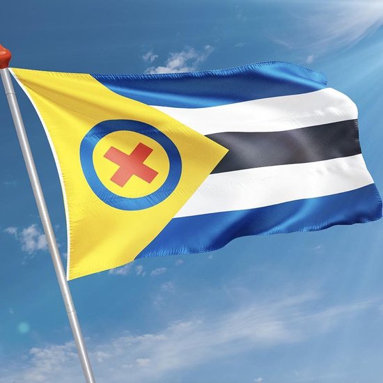 Vlag Spijk - 100 x 150 cm - Polyester | bol