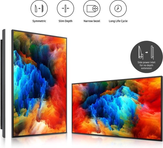 Samsung Monitor QB55R 55" (LH55QBREBGCXEN) QBR Series LED-Display ...