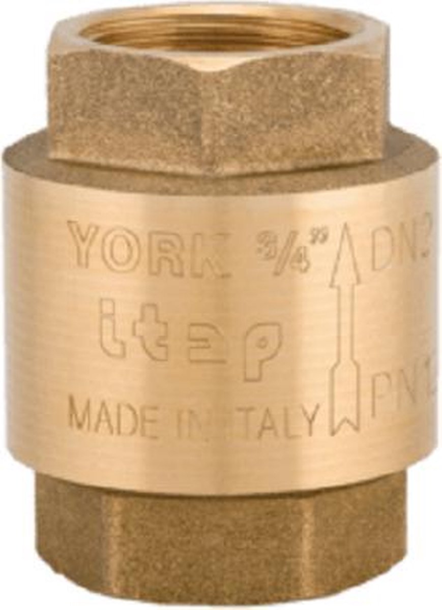 Itap terugslagklep York met kunststof insert - DN20 (3/4inch) | bol