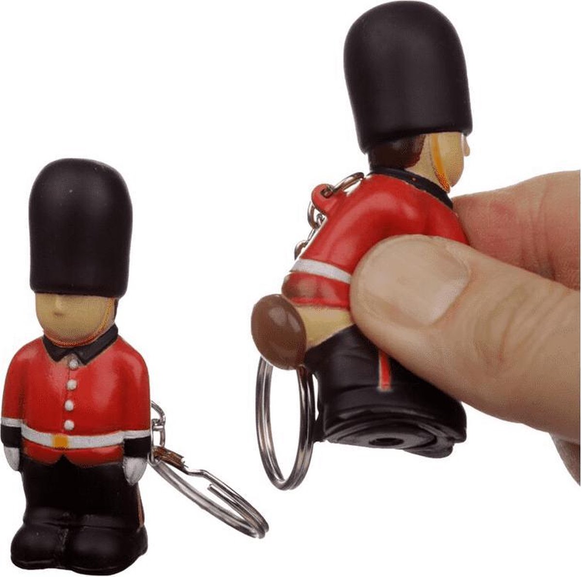 Londen Guardsman Knijp Poepje Sleutelhanger | bol.com