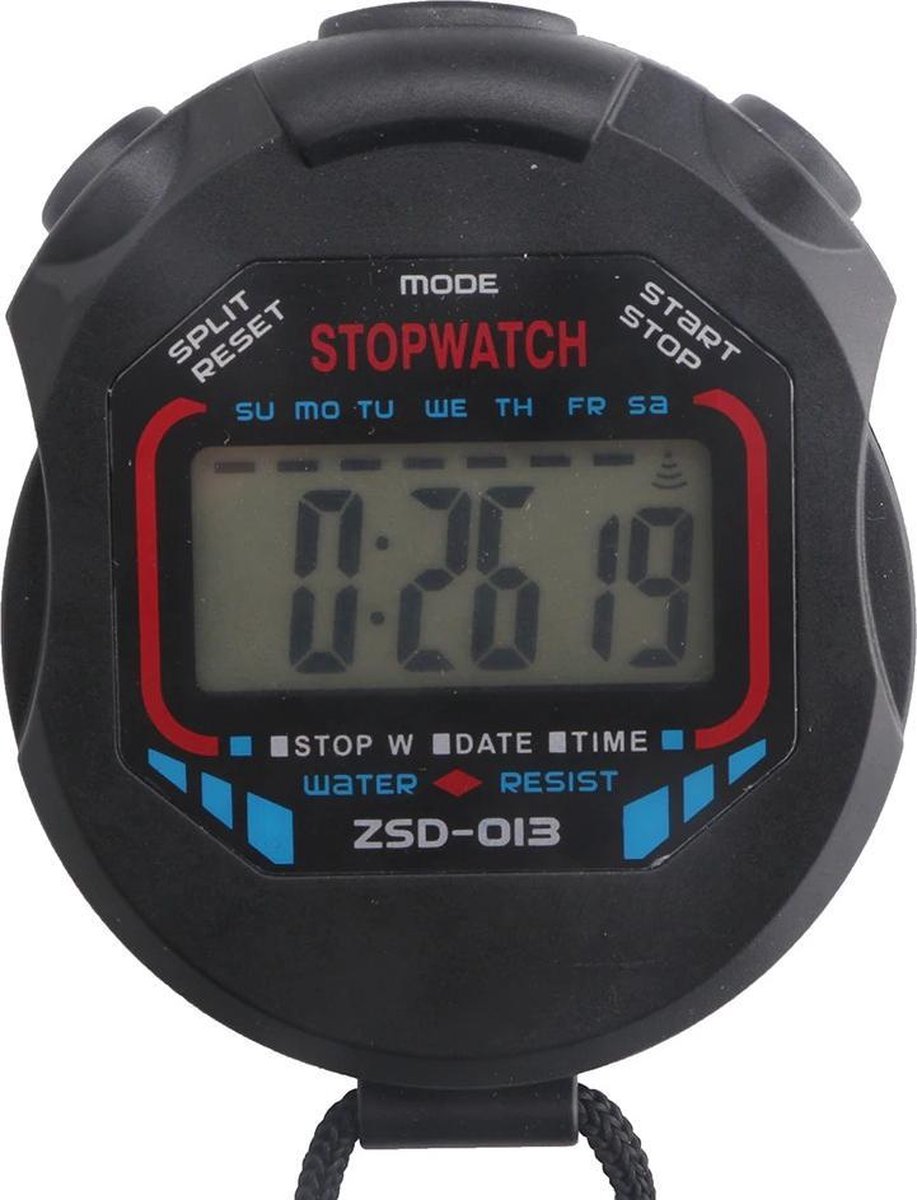 WiseGoods Digitale Stopwatch Sport Waterdicht - Timer met Alarm Functie ...