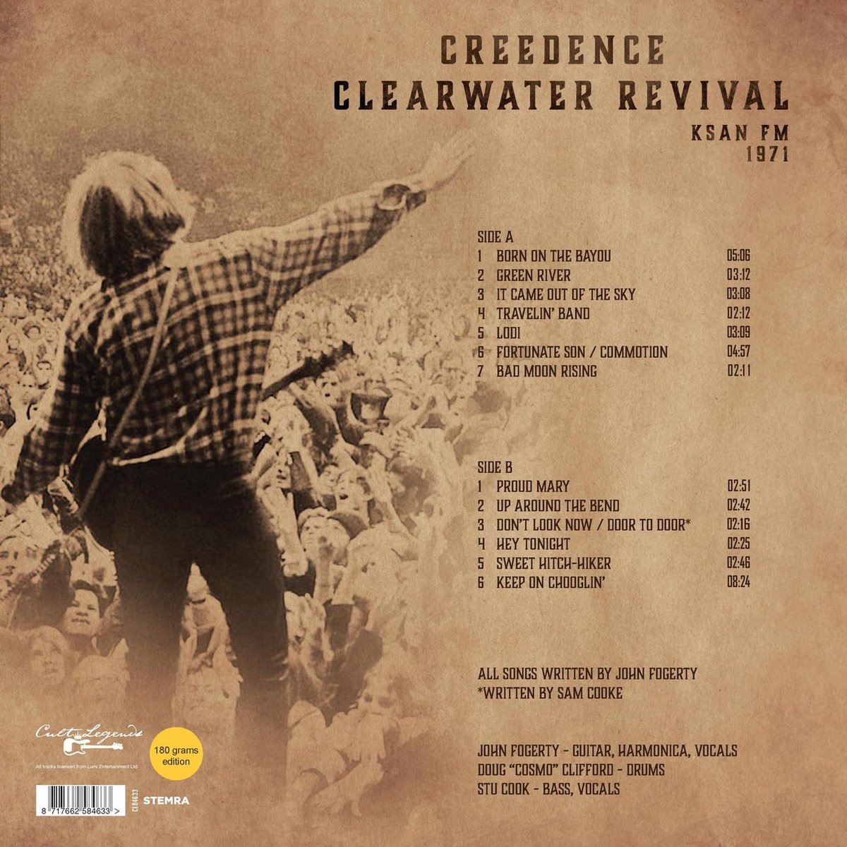 Ksan Fm 1971, Creedence Clearwater Revival | LP (album) | Muziek | bol