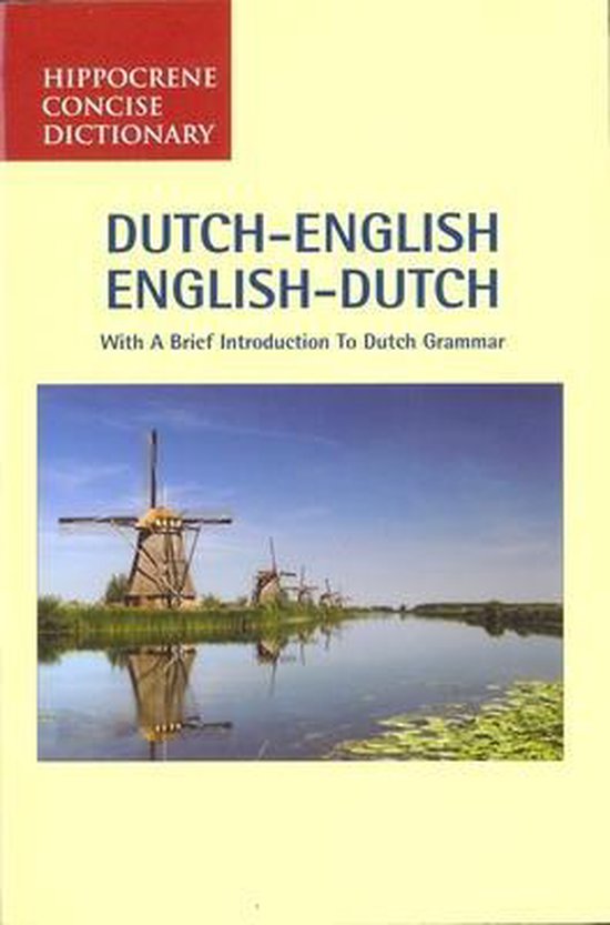 Dutch-English/English-Dutch Concise Dictionary | 9780870529108 ...