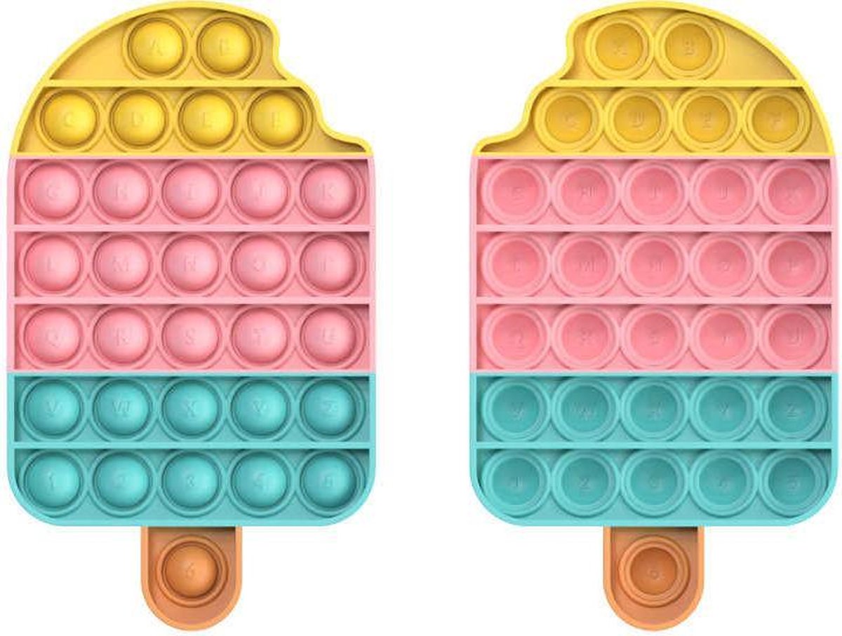 Fidget Toys- Popit - pop it - ijs - Popsicle | bol.com