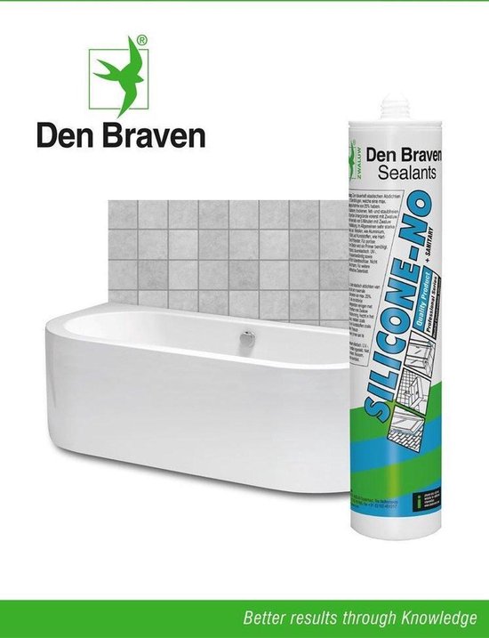 Zwaluw siliconenkit -NO- 310ml koker - sanitair pergamon | bol