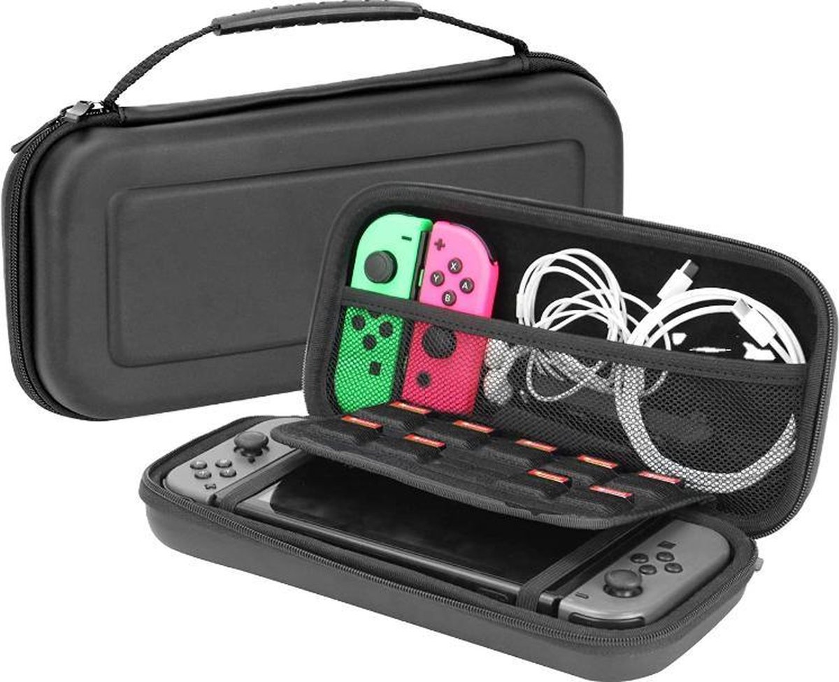 Cablebee beschermhoes / case voor Nintendo Switch zwart | bol.com
