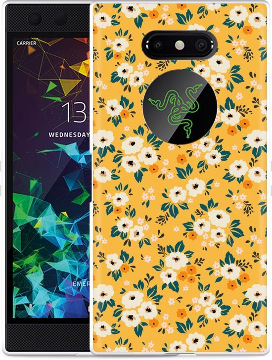 Razer Phone 2 Hoesje Vintage Bloemenprint - Designed by Cazy | bol.com