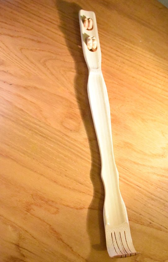 Ruggenkrabber van Bamboe - Rugkrabber - Hoofdmassage - Krabber ...