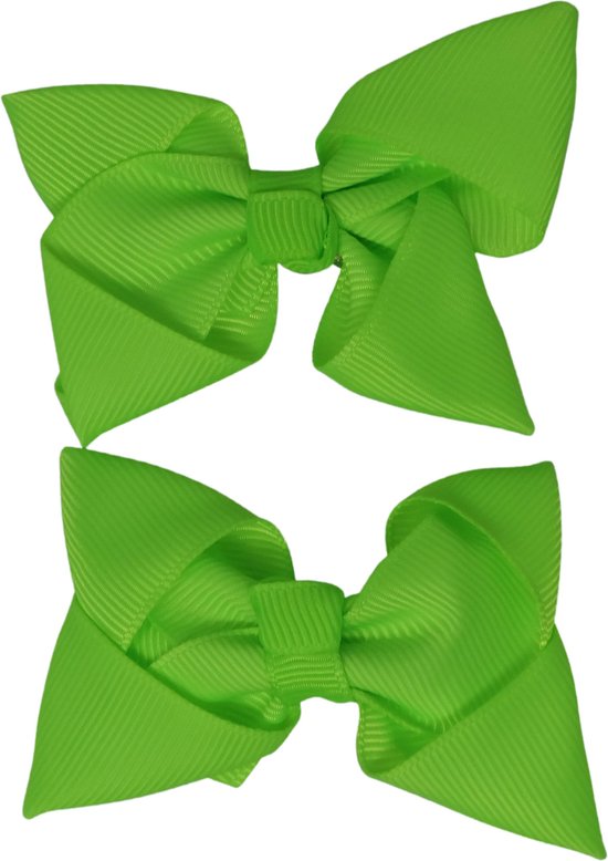 Jessidress Haarclips Meisjes Haarclip met Haarstrikjes - Groen | bol