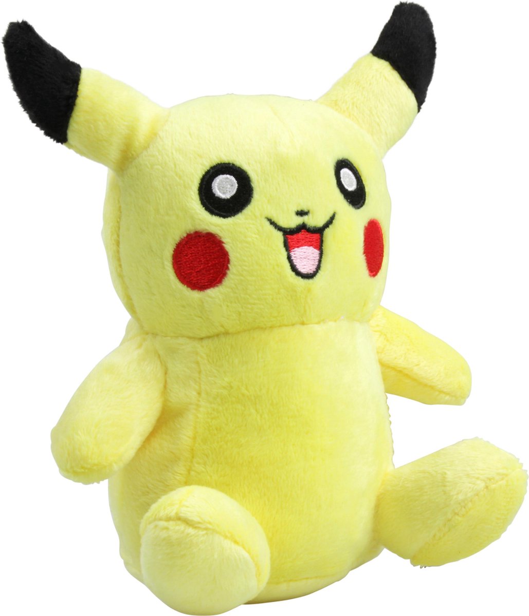 Pikachu -knuffel- Pokémon- pluche 15 cm schattig -klein -geel | bol.com