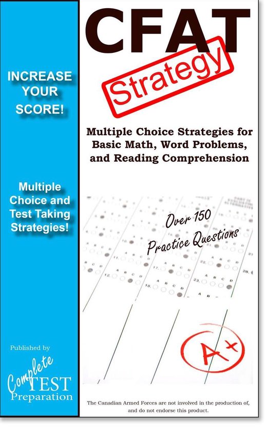 CFAT Test Strategy (ebook), Complete Test Preparation Inc ...