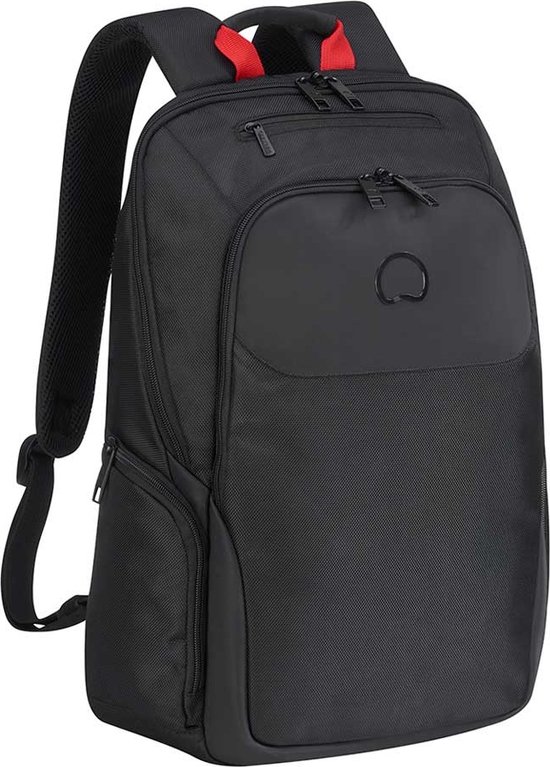 Delsey Parvis Plus Laptop Backpack - 2 Compartments - 15,6 inch - Black ...