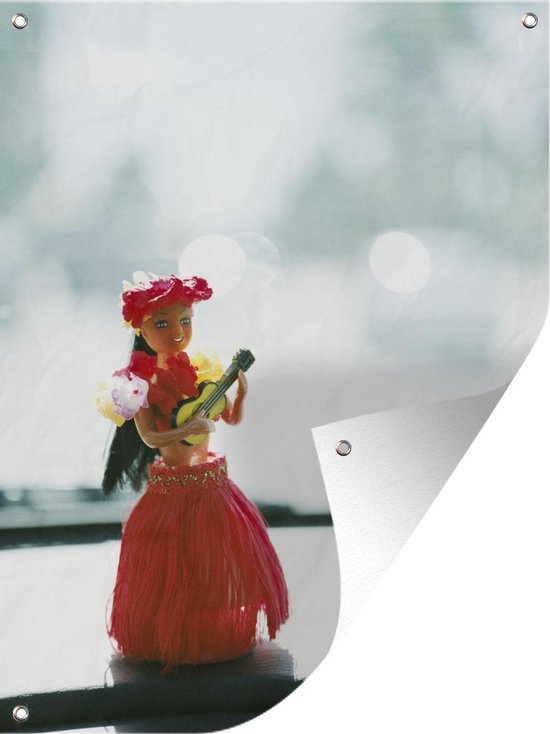 Tuin decoratie Hula bobblehead - 30x40 cm - Tuindoek | bol