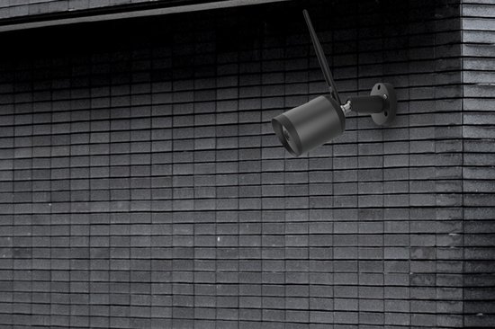 Qnect slimme Wi-Fi Outdoor camera | Full HD 1080P | 12V - 4.5m kabel ...