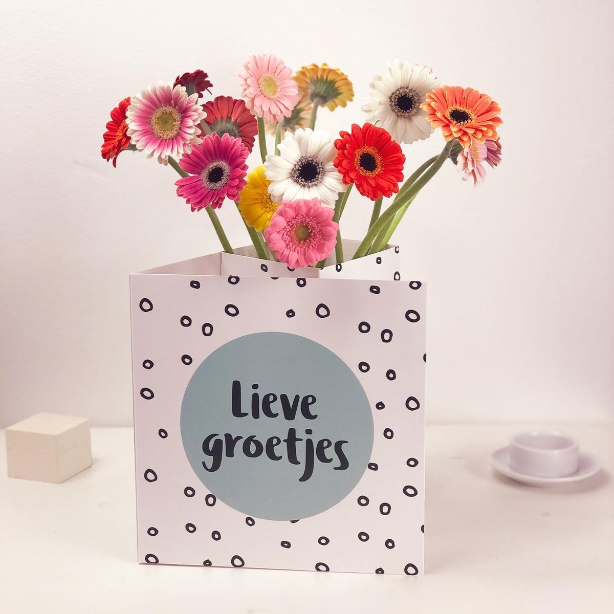 Bloomincard Piccolini - Lieve groetjes - bloemen en boeketten - Uniek ...