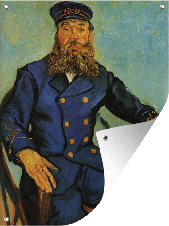 Tuin decoratie Portret van Joseph Roulin - Vincent van Gogh - 30x40 cm ...