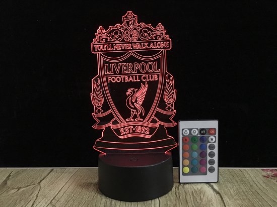 3D LED Creative Lamp Sign Liverpool - Complete Set | bol.com