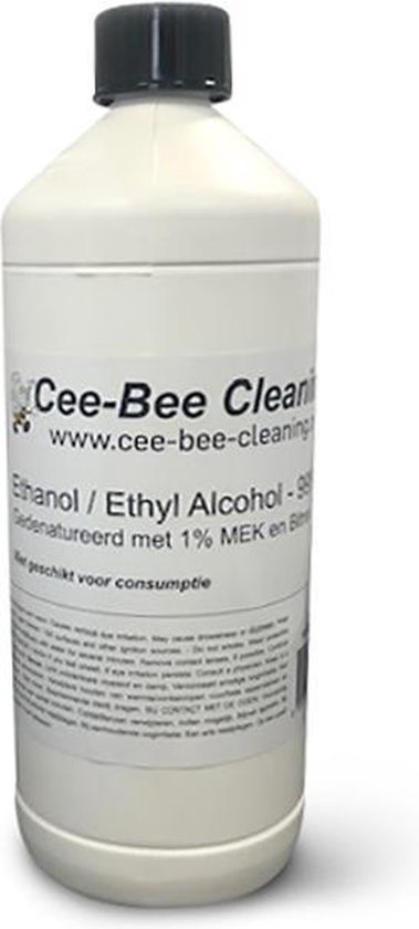 Cee-Bee Cleaning Ethanol | Ethyl Alcohol 99% | Gedenatureerd | 500 ml | bol