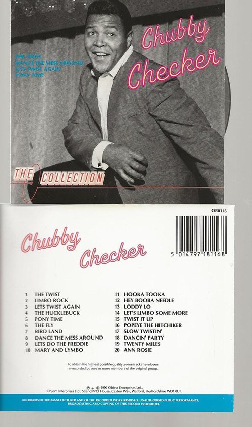 Chubby Checker - The Collection, Chubby Checker | CD (album) | Muziek | bol