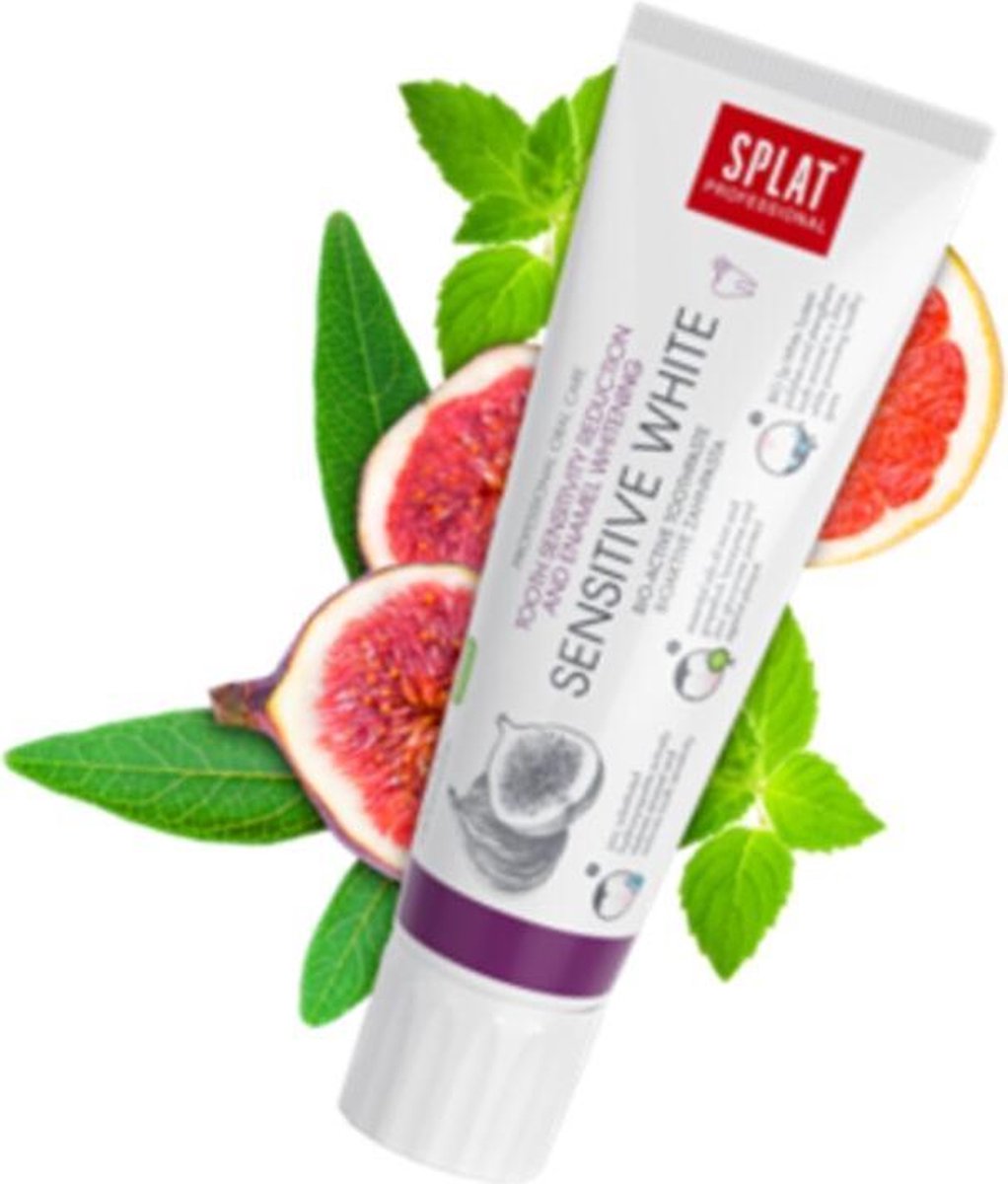 Splat - Sensitive White Toothpaste - Zubní pasta pro efektivní bělení ...
