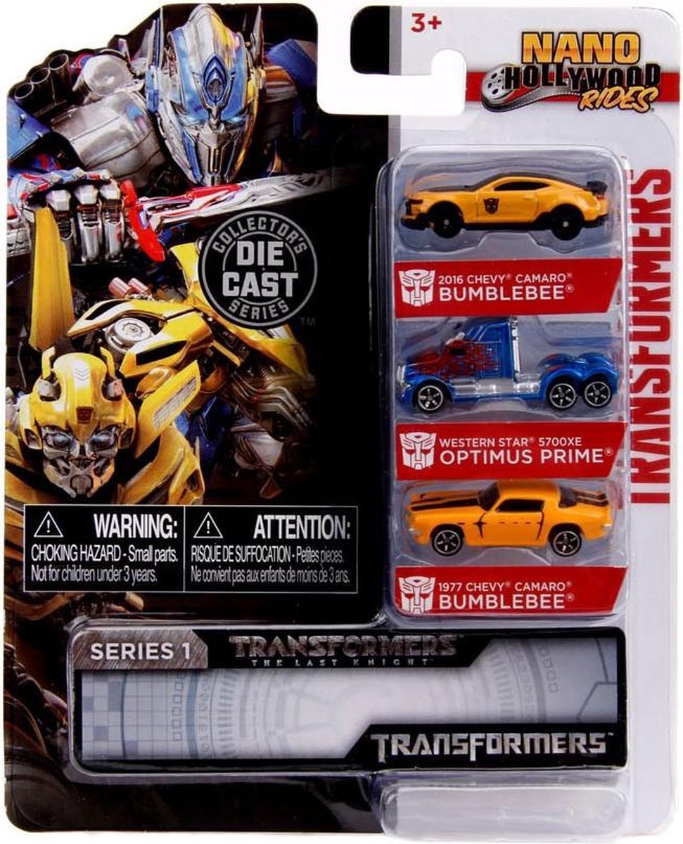 Transformers: Nano Cars 3-Pack Set A | bol.com