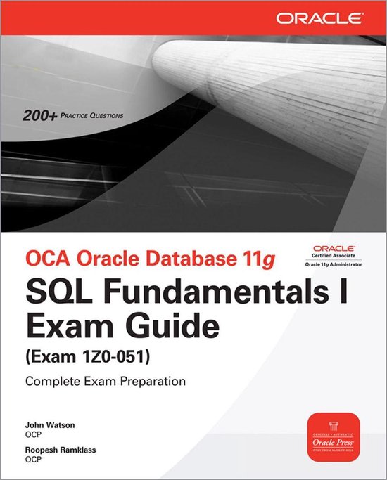 Oracle Press - OCA Oracle Database 11g SQL Fundamentals I Exam Guide (ebook), John... | bol