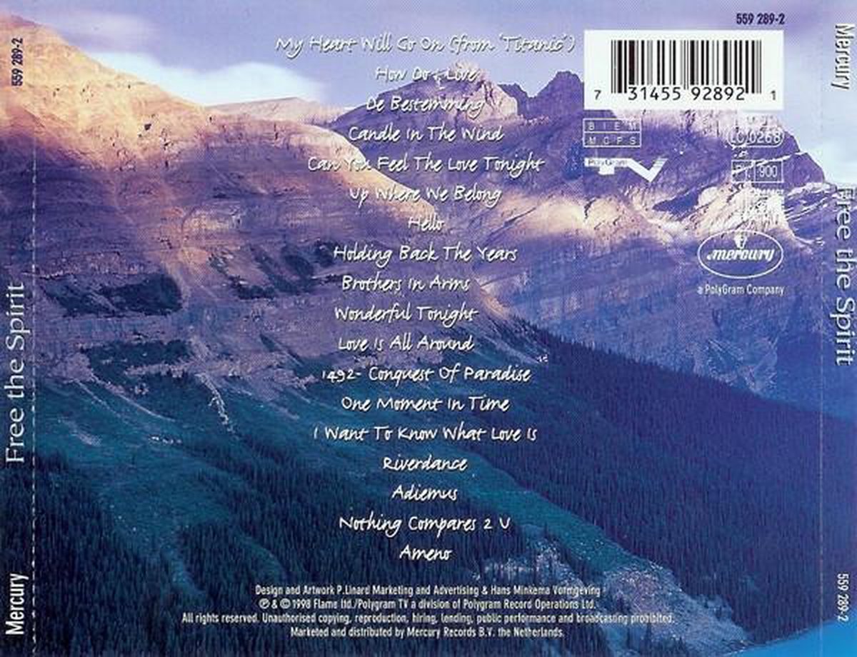 Free The Spirit - Pan Pipes / Panfluit / Pan Fluit TV-CD, Free the ...