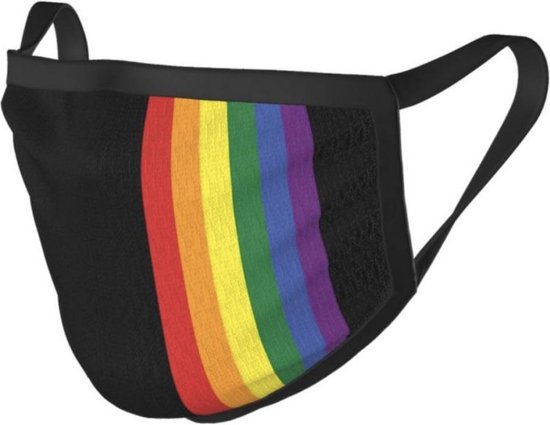 Pride Flag on Mask | bol