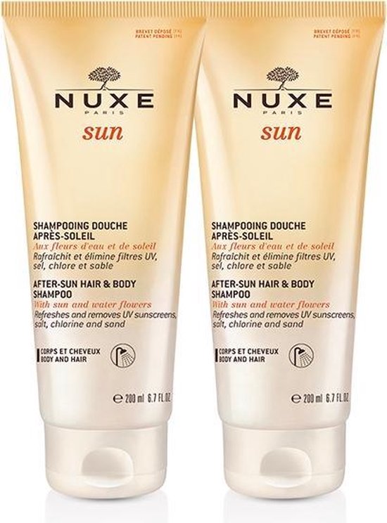 Nuxe Sun After Sun Hair & Body Shampoo - 2 x 200 ml | bol.com