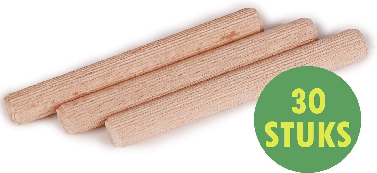 Deuvels | 12x100 mm | 30 stuks | Duurzaam | AMCO | Klussen / Hobby ...